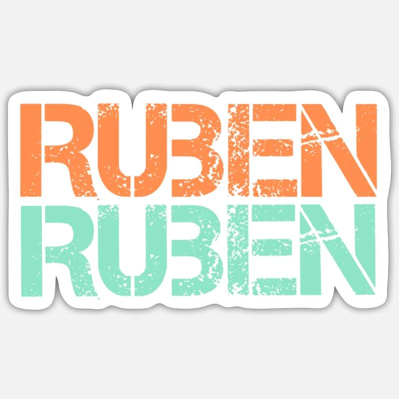 Ruben Stickers | Unique Designs | Spreadshirt