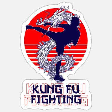 Kung Fu Stickers | Unique Designs | Spreadshirt
