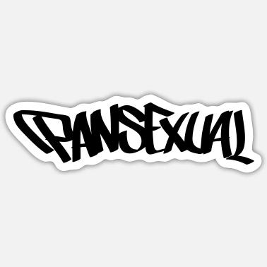 Pansexuality Stickers | Unique Designs | Spreadshirt