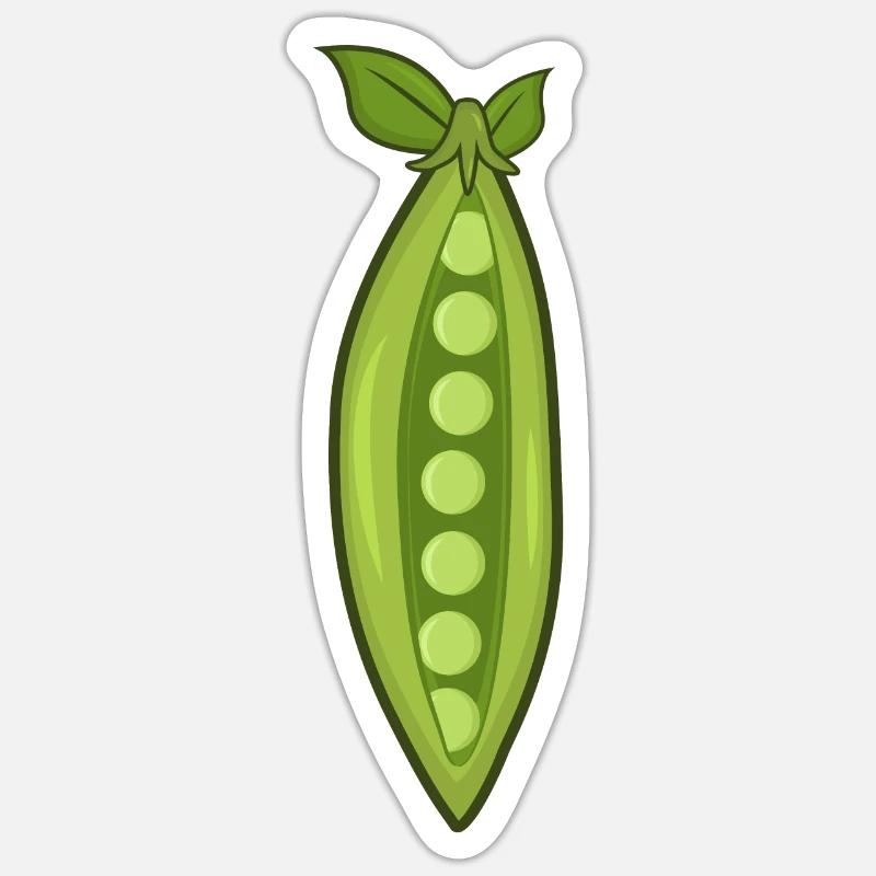 Pea Stickers | Unique Designs | Spreadshirt