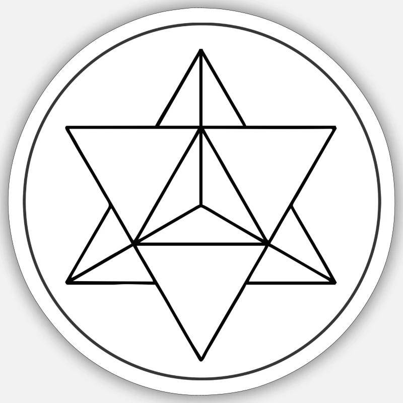 Tetrahedron Stickers | Unique Designs | Spreadshirt