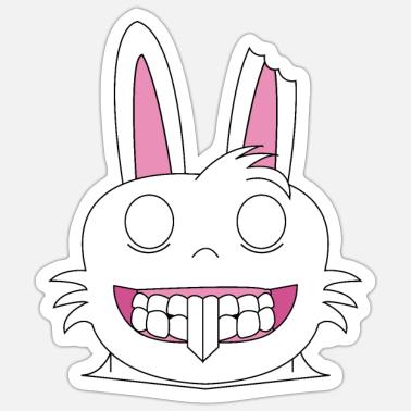 Creepy-smile-teeth Stickers | Unique Designs | Spreadshirt