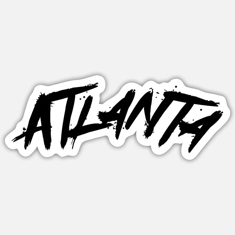 Atlanta Stickers | Unique Designs | Spreadshirt