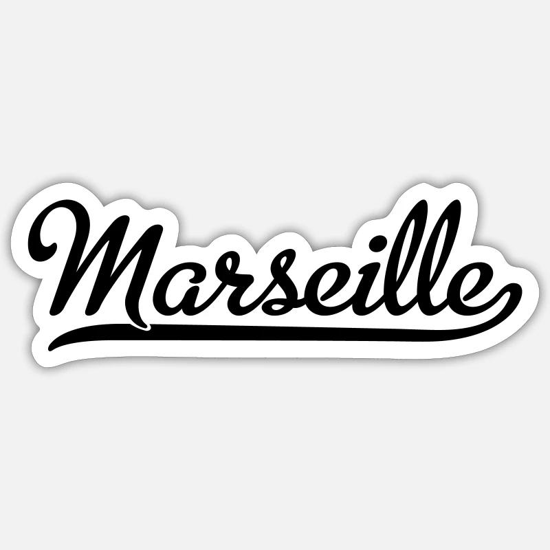 Marseille Stickers | Unique Designs | Spreadshirt