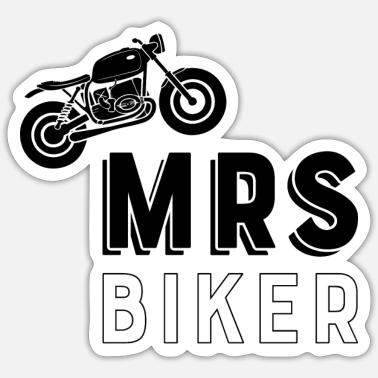 Biker Girl Stickers | Unique Designs | Spreadshirt