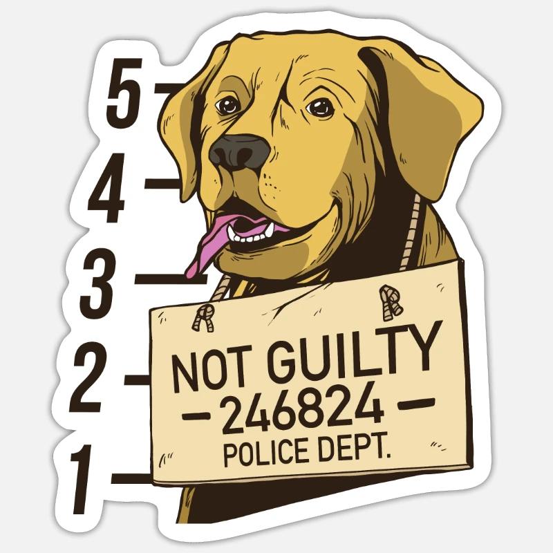 Arrest Warrant Stickers | Unique Designs | Spreadshirt