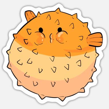 Puffer Fish Stickers | Unique Designs | Spreadshirt