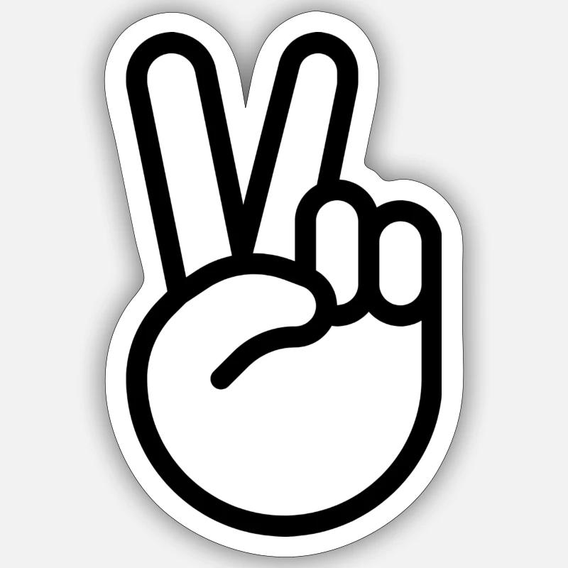 Peace Sign Stickers | Unique Designs | Spreadshirt