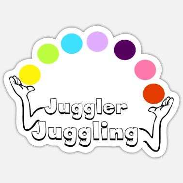 Juggler Stickers | Unique Designs | Spreadshirt