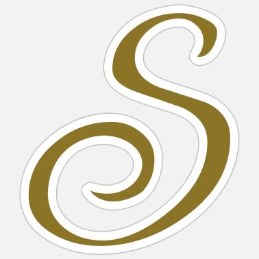 S-letter Stickers | Unique Designs | Spreadshirt