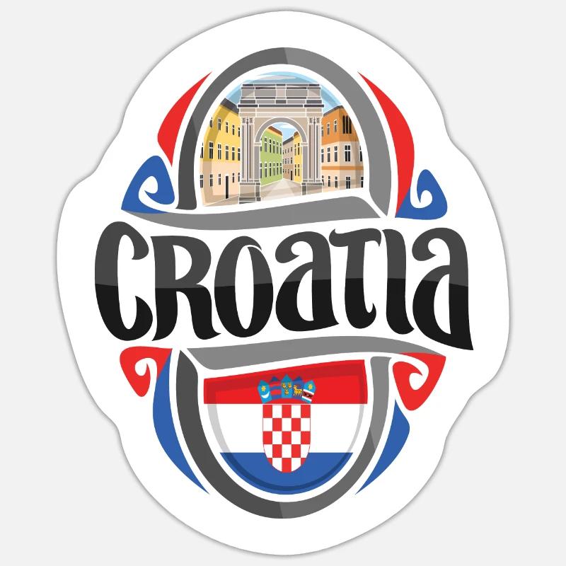 Croatians Stickers | Unique Designs | Spreadshirt