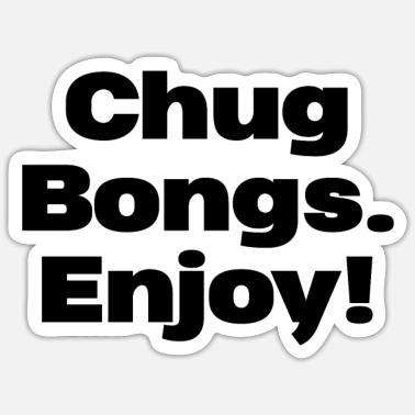 Chugging Stickers | Unique Designs | Spreadshirt