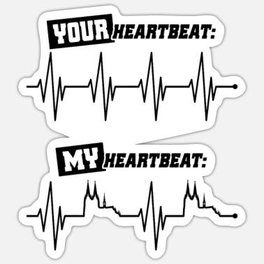 Cologne Cathedral Stickers | Unique Designs | Spreadshirt