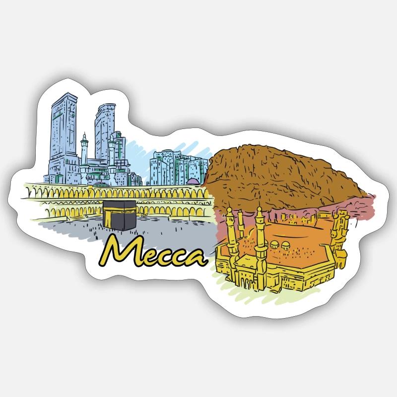 Mecca Stickers | Unique Designs | Spreadshirt