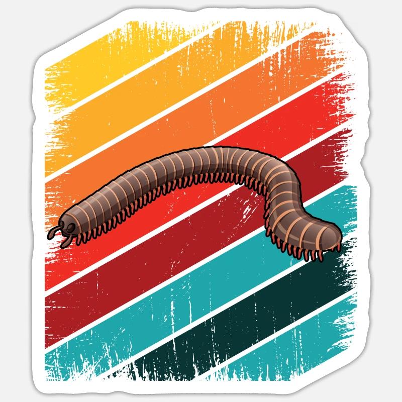 Millipede Stickers | Unique Designs | Spreadshirt