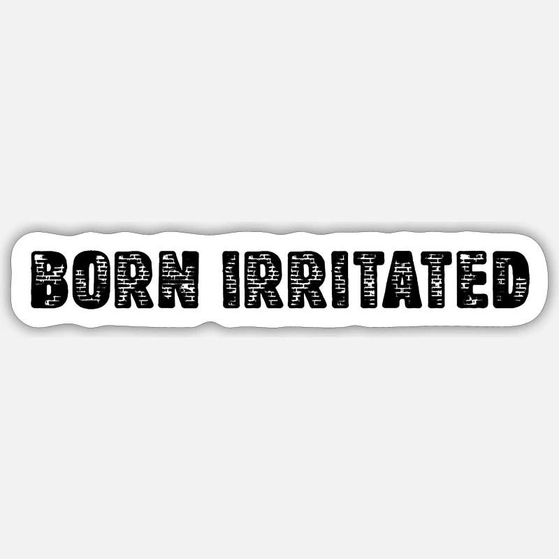 Irritants Stickers | Unique Designs | Spreadshirt