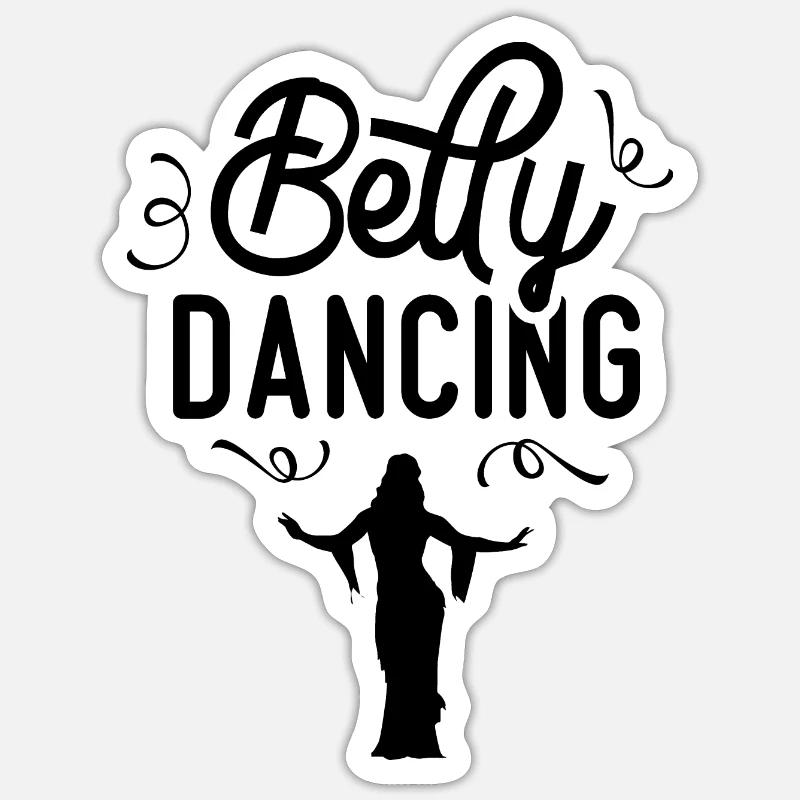 Belly Dance Stickers | Unique Designs | Spreadshirt