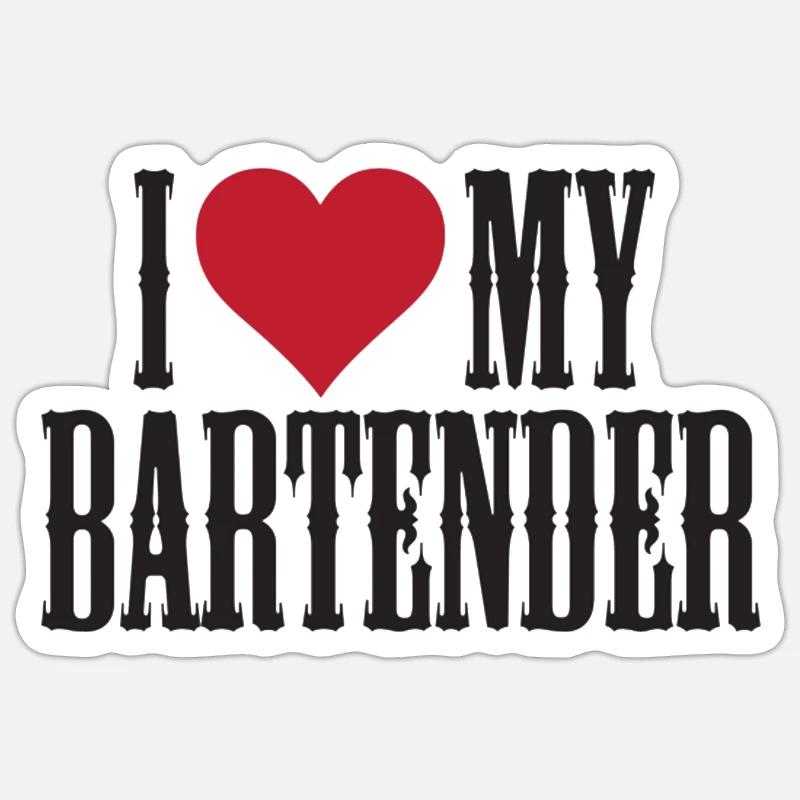Bartender Stickers | Unique Designs | Spreadshirt