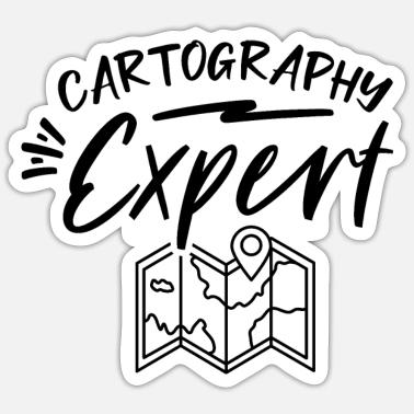 Cartography Stickers | Unique Designs | Spreadshirt