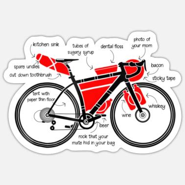 Bikepack Stickers | Unique Designs | Spreadshirt
