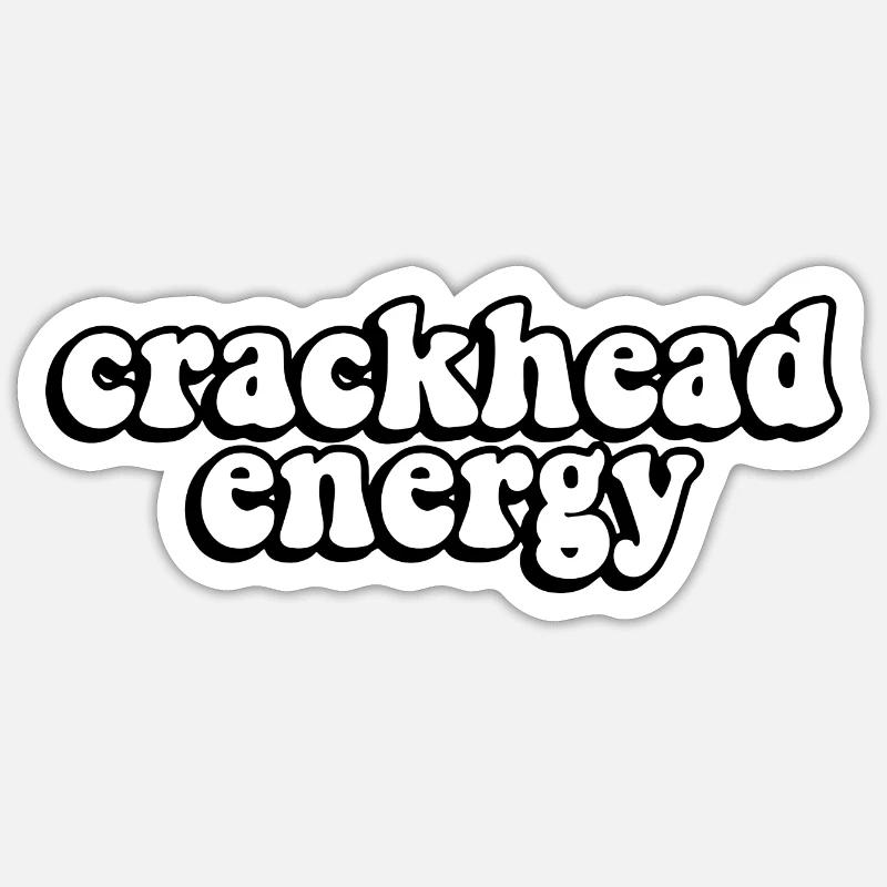 Crackheads Stickers | Unique Designs | Spreadshirt