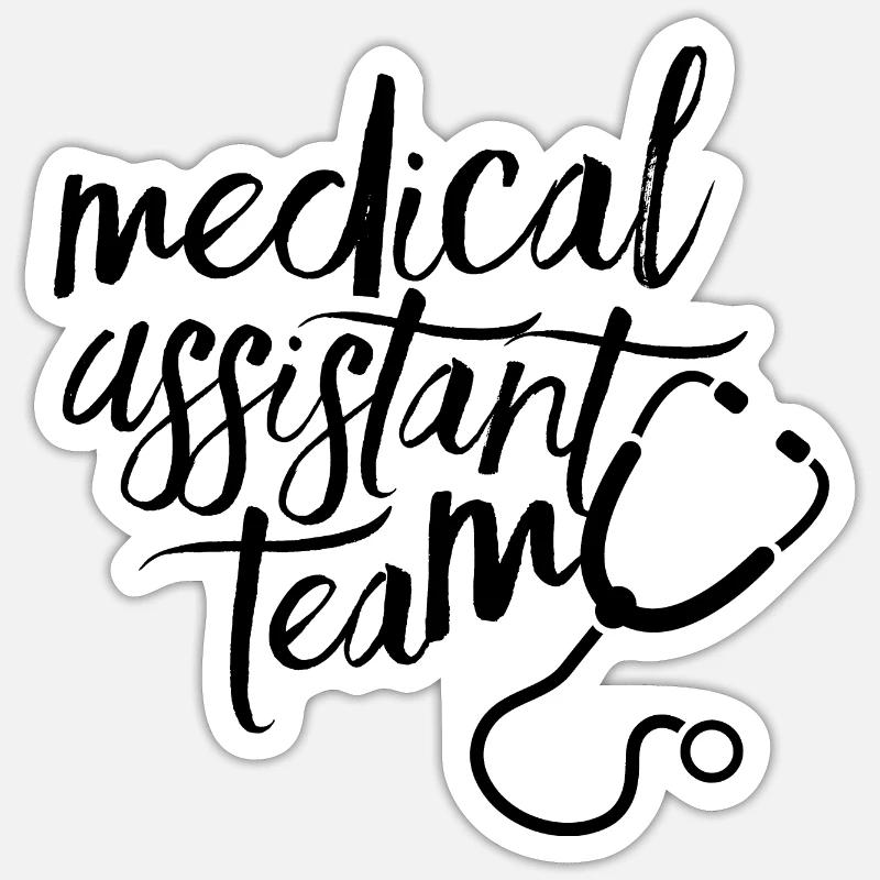 Assistants Stickers | Unique Designs | Spreadshirt