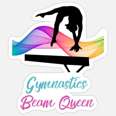 Balance Beam Stickers | Unique Designs | Spreadshirt