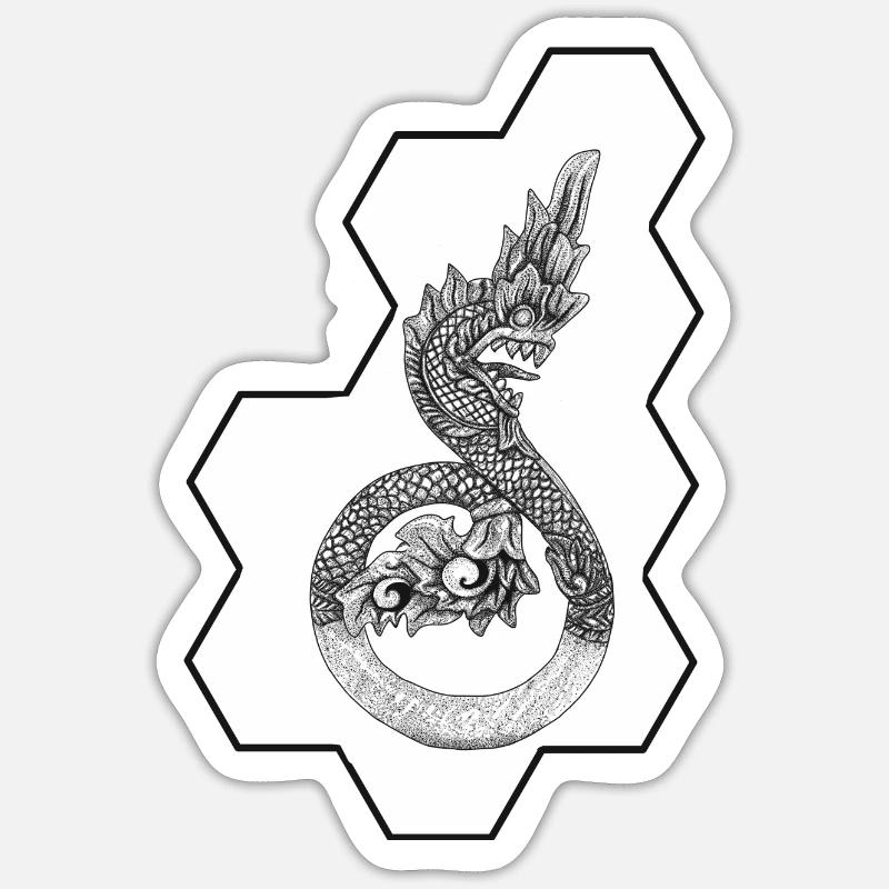 Naga Stickers | Unique Designs | Spreadshirt