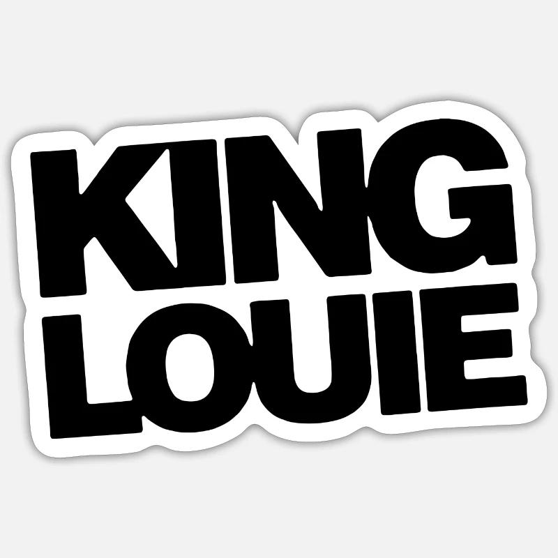 Louie Stickers | Unique Designs | Spreadshirt