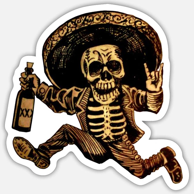 Muerto Stickers | Unique Designs | Spreadshirt