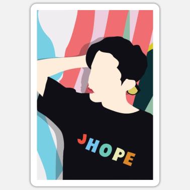 Jhope Stickers | Unique Designs | Spreadshirt