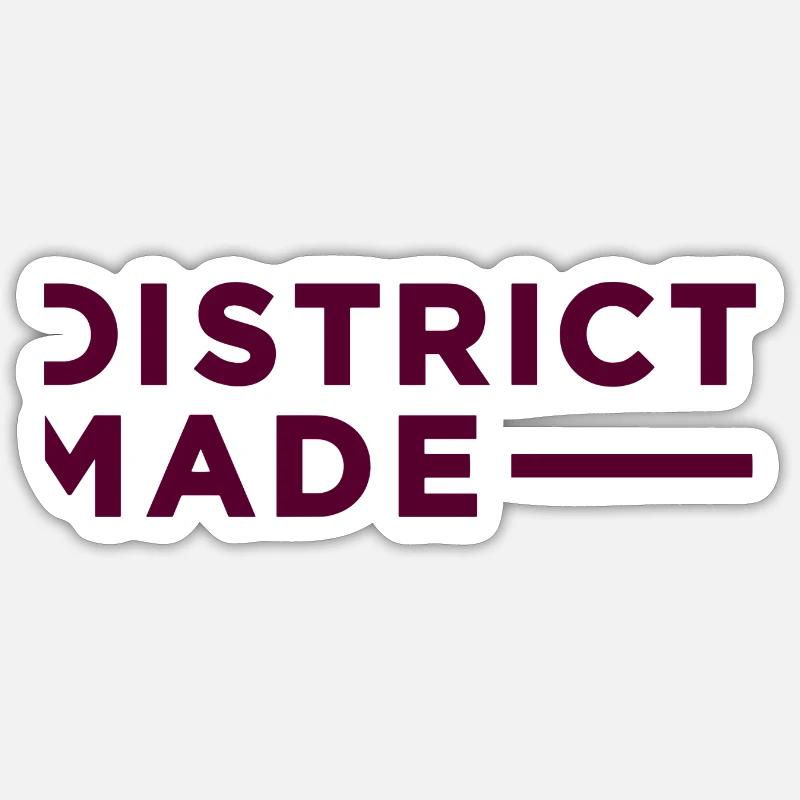 Districts Stickers | Unique Designs | Spreadshirt
