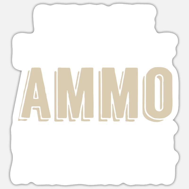 Ammo Stickers | Unique Designs | Spreadshirt