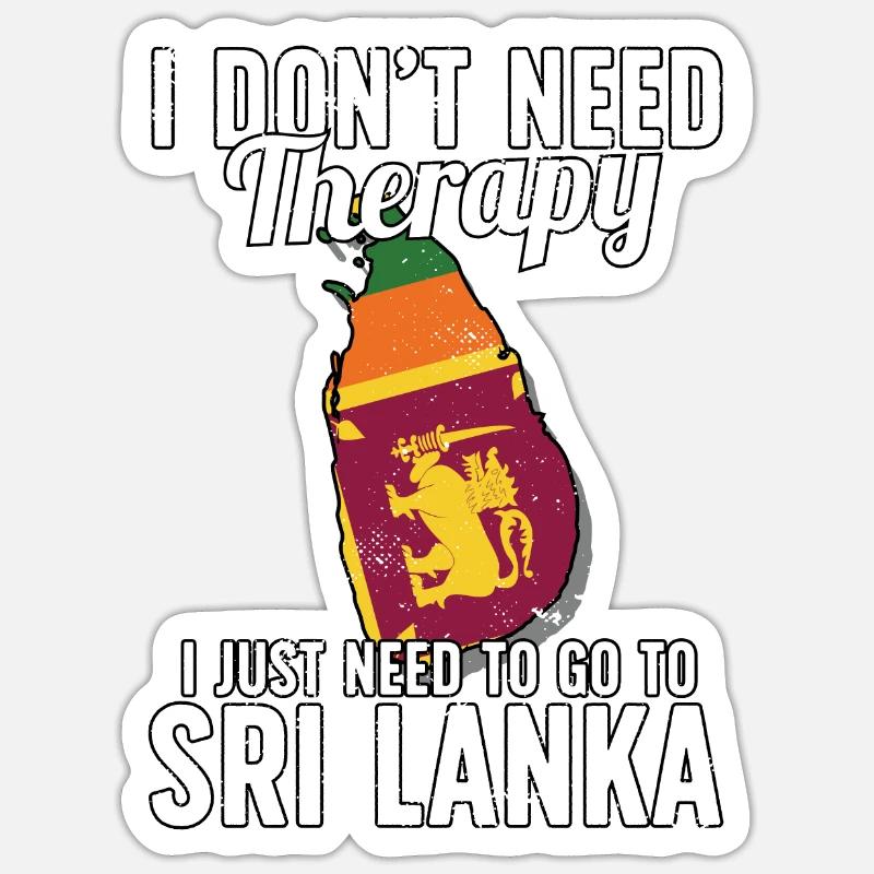 Sri Lanka Stickers | Unique Designs | Spreadshirt