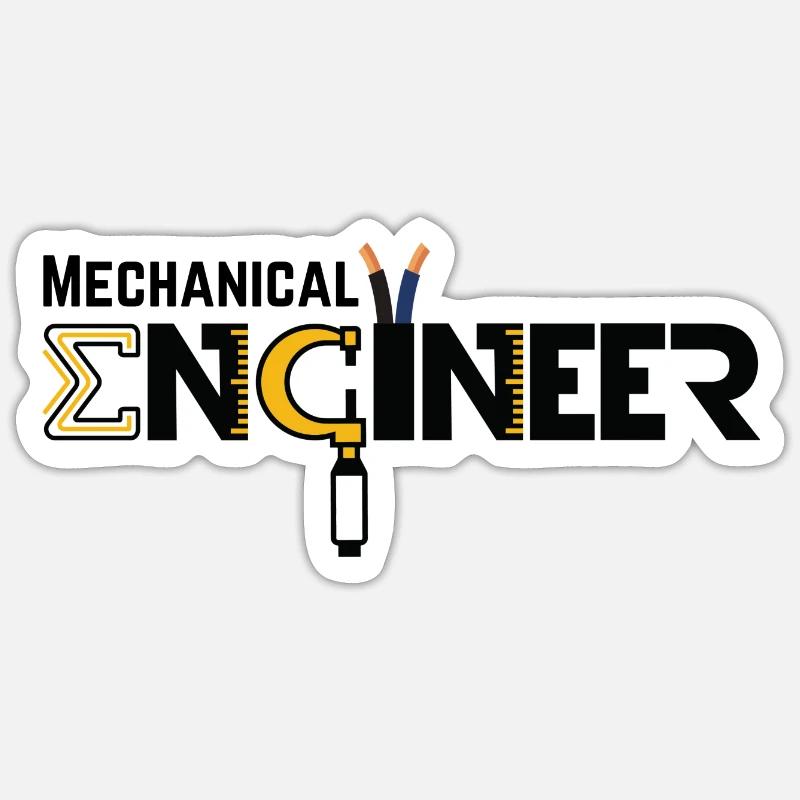 Mechanical Stickers | Unique Designs | Spreadshirt