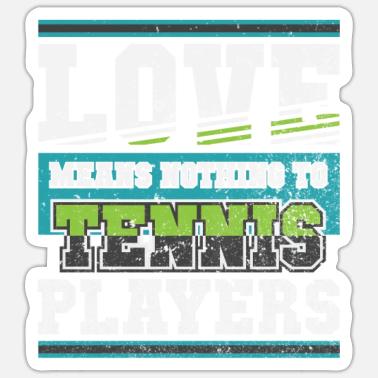 Tennis Player Stickers | Unique Designs | Spreadshirt