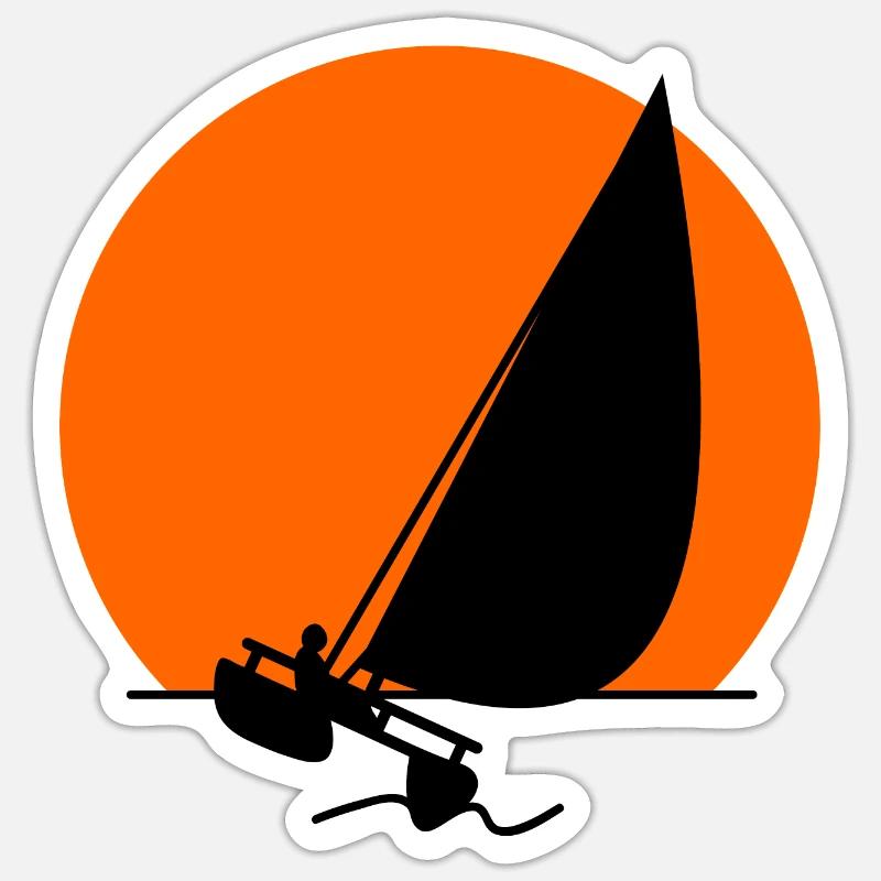 Catamarans Stickers | Unique Designs | Spreadshirt