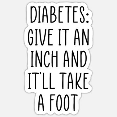 Diabetes Stickers | Unique Designs | Spreadshirt