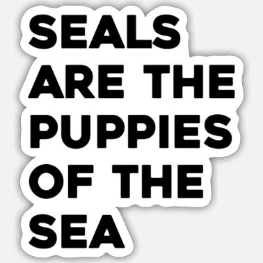 Seal-animal Stickers | Unique Designs | Spreadshirt