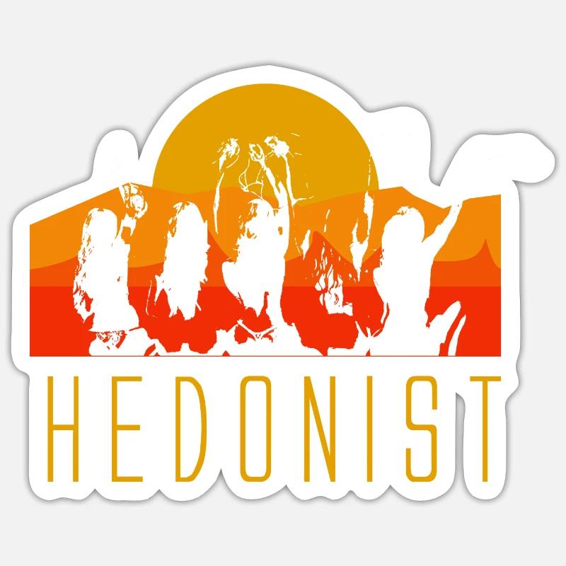 Hedonism Stickers | Unique Designs | Spreadshirt