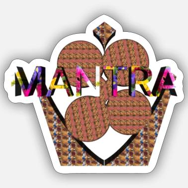 Mantra Stickers | Unique Designs | Spreadshirt