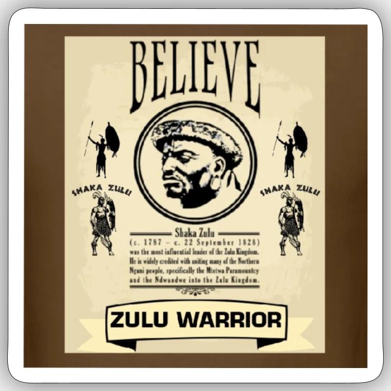 Zulu Stickers | Unique Designs | Spreadshirt