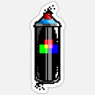 Graffiti-spraycan Stickers | Unique Designs | Spreadshirt