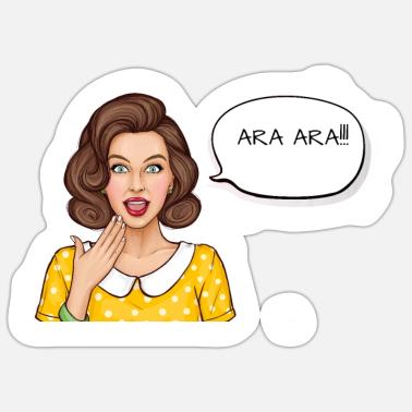 Ara Stickers | Unique Designs | Spreadshirt