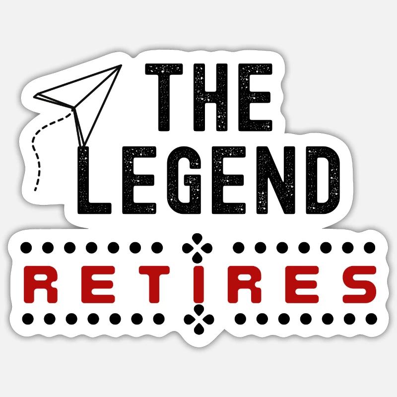 Retraite Stickers | Unique Designs | Spreadshirt