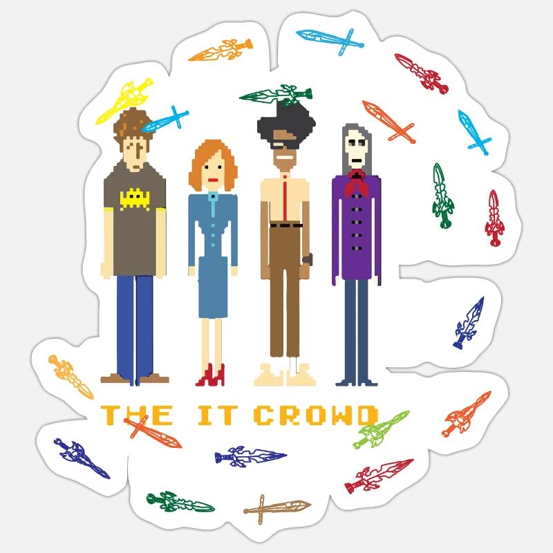 It-crowd Stickers | Unique Designs | Spreadshirt