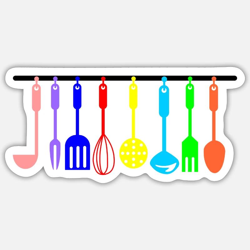 Kitchenware Stickers | Unique Designs | Spreadshirt