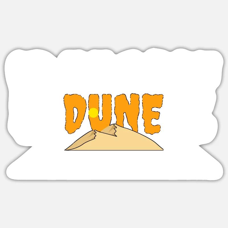 Dunes Stickers | Unique Designs | Spreadshirt