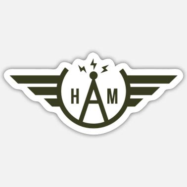 Ham-radio Stickers | Unique Designs | Spreadshirt