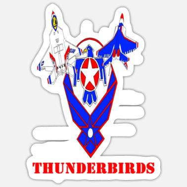 Usaf-logo Stickers | Unique Designs | Spreadshirt